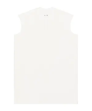 Rick Owens Sleeveless Round Neck Tank Top - White