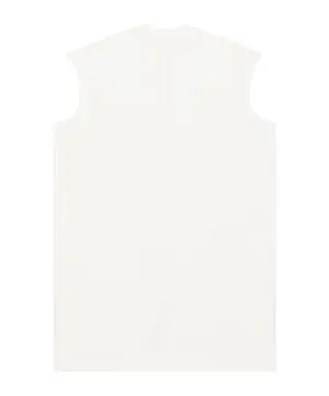 Rick Owens Sleeveless Round Neck Tank Top - White