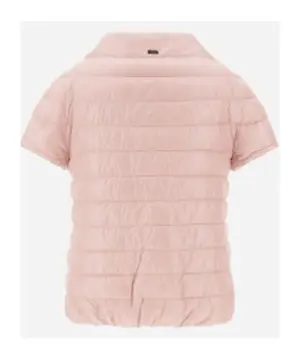 Herno Short Sleeve Quilted Jacket - Pink