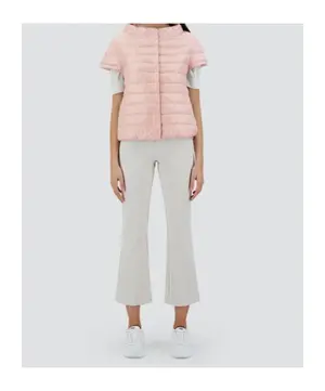 Herno Short Sleeve Quilted Jacket - Pink