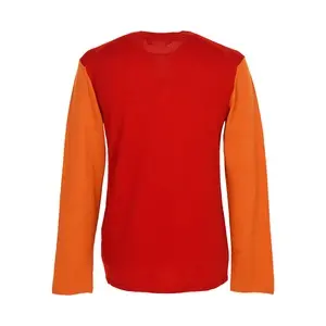 Comme Des Garçons Long-sleeved Crew Neck Sweater - Red