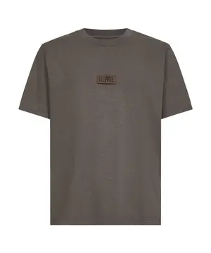 MAISON MARGIELA Logo Patch Crewneck T-shirt