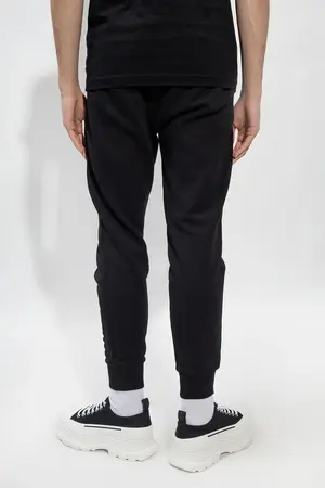 DIESEL® Embroidered-logo Detail Track Pants