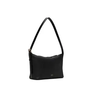 A.p.c. Vera Logo Embossed Shoulder Bag - Black