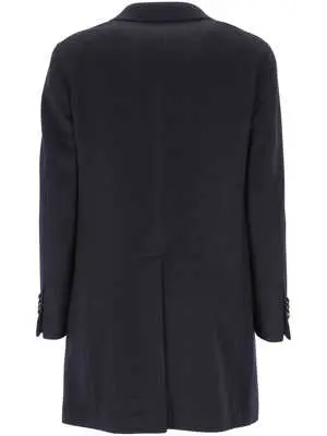 Tagliatore Long-sleeved Coat - Black