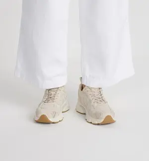 Dior Christian Chrono Lace-up Sneakers - Beige