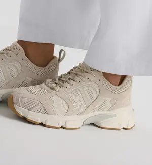 Dior Christian Chrono Lace-up Sneakers - Beige