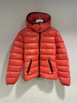 Moncler Long Sleeve Hooded Cotton Coat