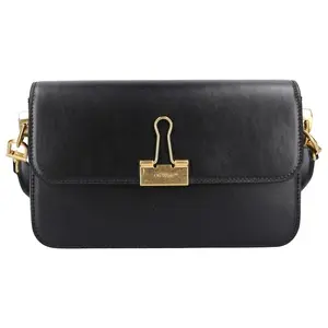 Off-white Textured Shoulder Bags