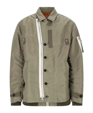 Sacai Single Breasted Jackets For Men