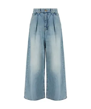 Armani Exchange Super Wide Leg Jeans