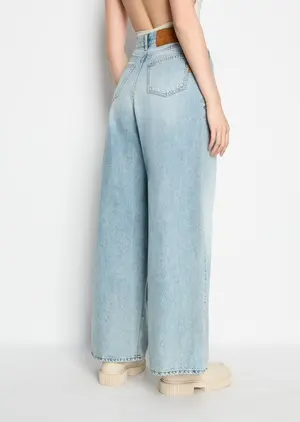 Armani Exchange Super Wide Leg Jeans