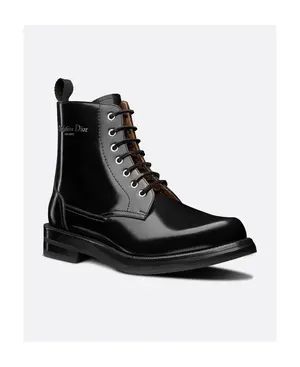 Dior Carlo Lace-up High-top Boots