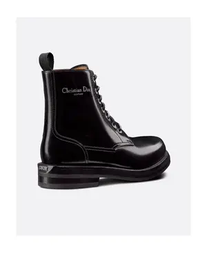 Dior Carlo Lace-up High-top Boots