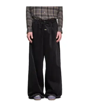 Martine Rose Wide-leg Corduroy Trousers With Elasticated Waistband