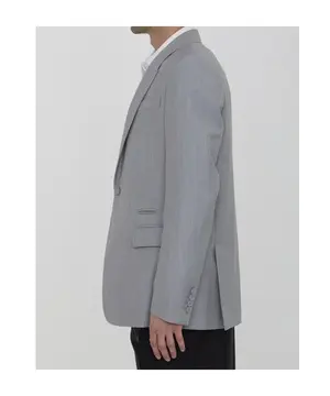 Dior Single-breasted Jacket - Gray