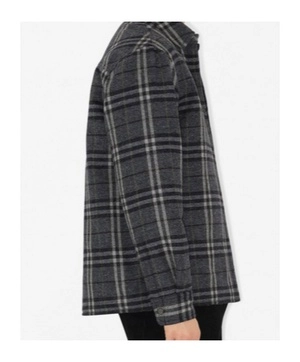 Burberry Checked Press-stud Shirt - Indigo