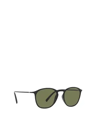 Giorgio Armani Round Frame Sunglasses - Green