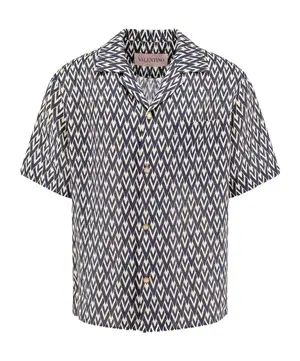 Valentino Garavani All-over Printed Short-sleeved Shirt