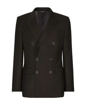 Dolce & Gabbana Double-breasted Jacket - Black
