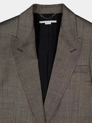 Stella McCartney Classic Single-breasted Blazer With Notched Lapel