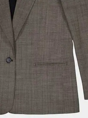 Stella McCartney Classic Single-breasted Blazer With Notched Lapel