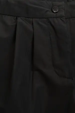 Moncler Pleated Logo Patch Shorts