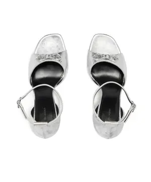 Balenciaga City Up Studded Heeled Sandals
