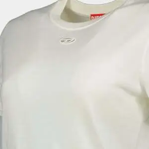 DIESEL® Short Sleeve Embroidered Logo Knit Top