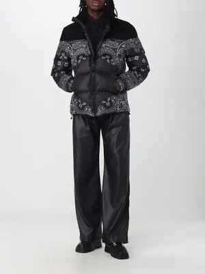 Philipp Plein Bandana-printed Zip-up Padded Jacket