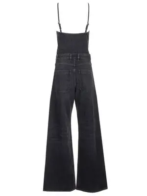 DIESEL® Denim Jumpsuit With Adjustable Straps And Belt Loops