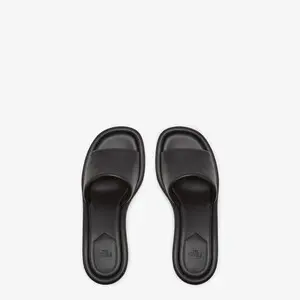 Fendi Ff Baguette Motif Slides