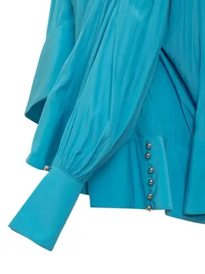 LANVIN Pleated Drop-shoulder Kaftan