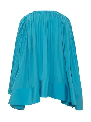 LANVIN Pleated Drop-shoulder Kaftan