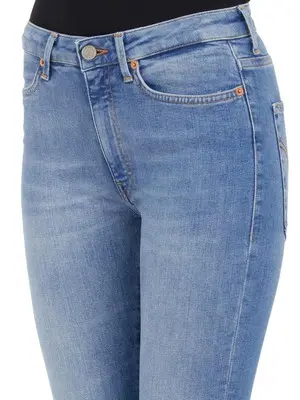 DONDUP Belt Loop Jeans - Blue