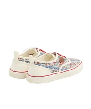 Valentino Garavani Nojoke Logo Patch Lace-up Sneakers - Multicolor