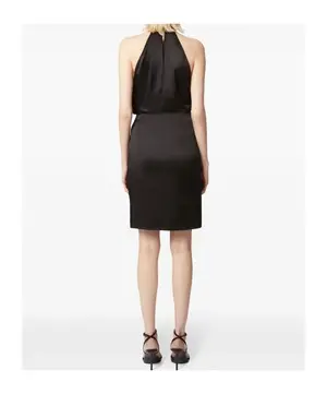 Nina Ricci Flowing Bow Halter Top