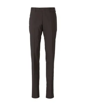 PT TORINO Tailored-cut Tapered Trousers
