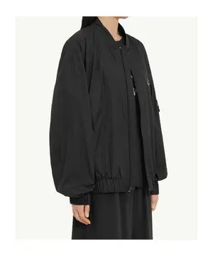 MAISON MARGIELA X Salomon Numbers-printed Zipped Bomber Jacket - Black