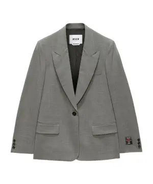 Msgm Button Detailed Blazers For Women