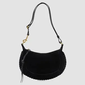 Isabel Marant Étoile Oskan Zipped Shoulder Bag - Black