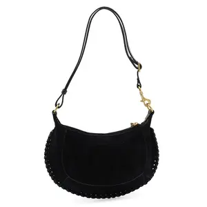 Isabel Marant Étoile Oskan Zipped Shoulder Bag - Black