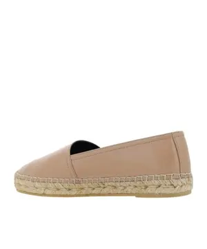 Saint Laurent Cassandre Slip-on Espadrilles - Pink