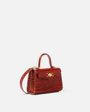 Versace Medusa 95 Embossed Handbag