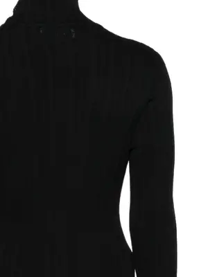 Giuseppe Di Morabito Cut-out Knitted Jumper With Embellished Detail - Black