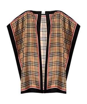 Burberry Vintage Check Silk Cape