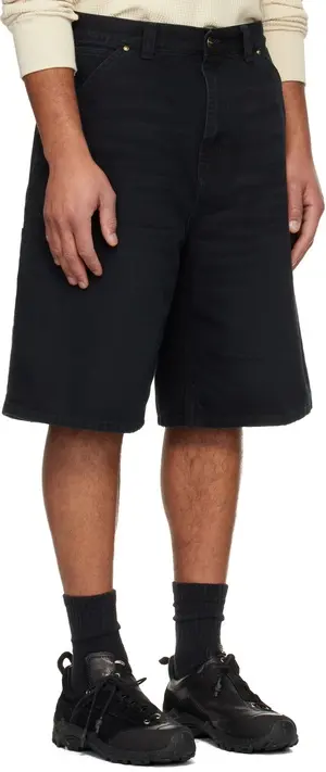 Carhartt Work In Progress Single Knee Denim Shorts