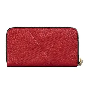 Burberry Checkered Embossed Purse