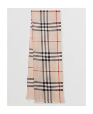 Burberry Lightweight Checked Scarf