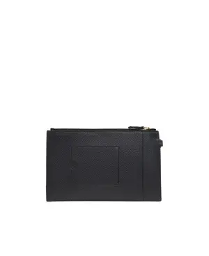 Balenciaga Logo Printed Cash Pouch Card Holder